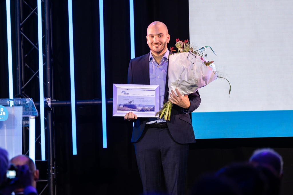 Carlo Belloni wins Marcel Mulder Award - Wetsus