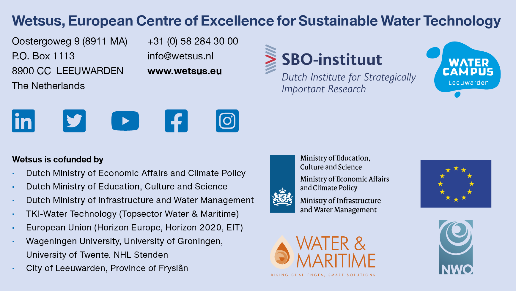 About Wetsus - Wetsus